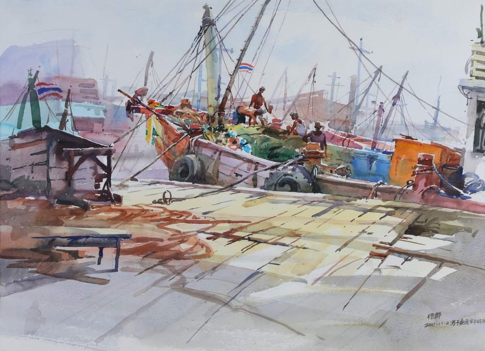 Songkhla Port, Thailand, 2001 - Daiichi Art